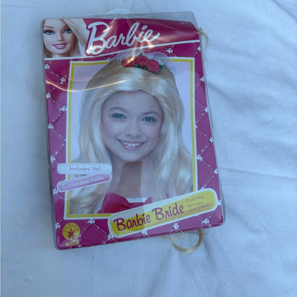 Barbie | Costumes | Barbie Bride Child Wig | Poshmark